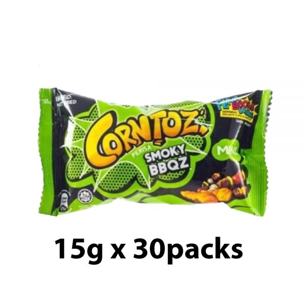 Corntoz Snack – Smoky BBQ 15g x 30’s – Bestime Global Sdn Bhd