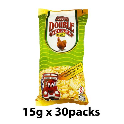 Double Decker Cracker-Chicken 15g x 30’s – Bestime Global Sdn Bhd