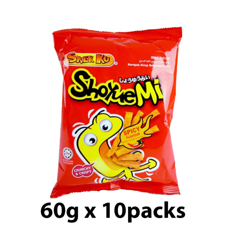 Snek Ku ShoYuemi – Spicy 60g x 10’s – Bestime Global Sdn Bhd