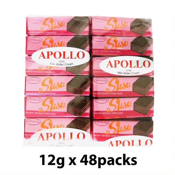 Apollo Wafer – Susu 12g x 48’s – Bestime Global Sdn Bhd